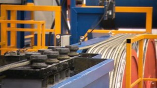 Rope making factory opens on Tyneside creating 50 jobs - BBC News