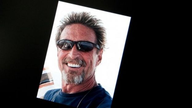 Fugitive John McAfee arrested in Guatemala - BBC News