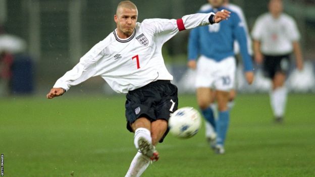 David Beckham's career in pictures - BBC Sport