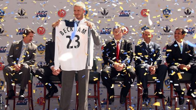 David Beckham's career in pictures - BBC Sport