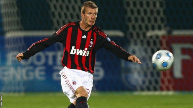 David Beckham's career in pictures - BBC Sport