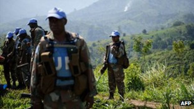 UN under fire over fall of Goma in DR Congo - BBC News