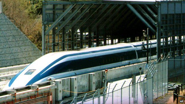 Super-fast 310mph maglev trains planned in Japan - BBC Newsround