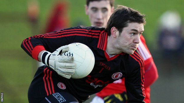 John Devine says he is still in the Tyrone football squad - BBC Sport
