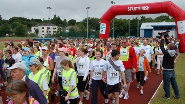 Parish Walk: Record numbers expected for event's centenary - BBC News