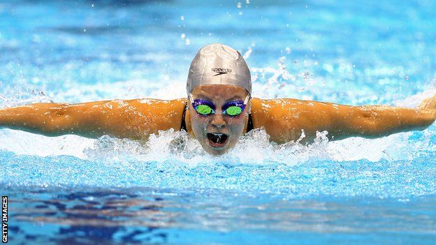 British swimmer Ellen Gandy wants to represent Australia in Rio - BBC Sport