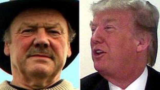 Donald Trump criticised Glenfiddich over Michael Forbes award - BBC News
