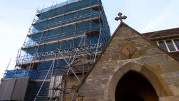 Withyham art sale will keep church pretty as a picture - BBC News