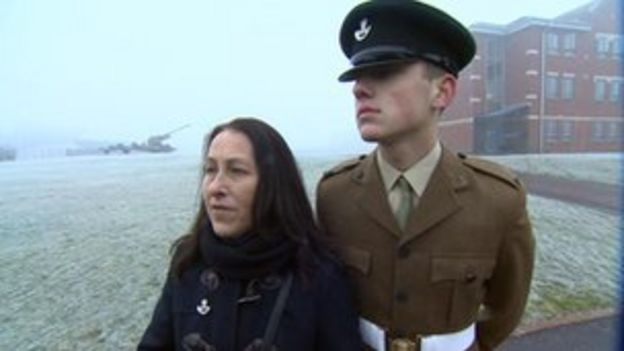 Brother of killed soldier David Kirkness joins Army - BBC News