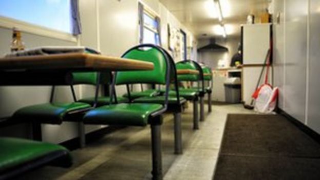 Lay-by truck stops in the 'age of austerity' - BBC News