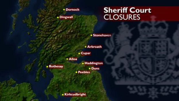 'Unseen costs' of Scottish court closure plans - BBC News
