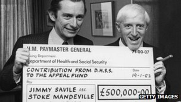 Jimmy Savile sought Margaret Thatcher Stoke Mandeville help - BBC News