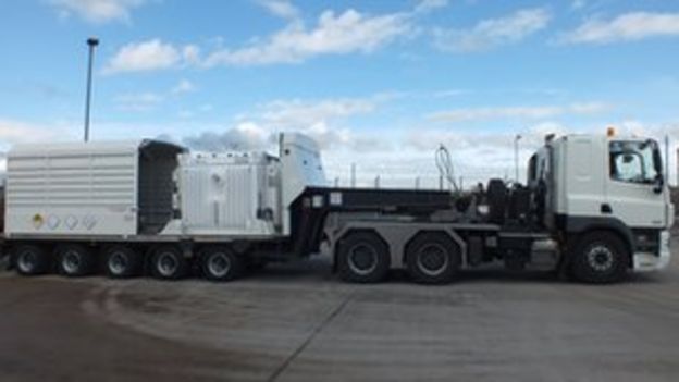 Chapelcross nuclear plant reaches defuelling milestone - BBC News