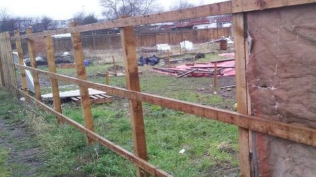 Hartlepool allotment fence theft 'disappoints' council - BBC News