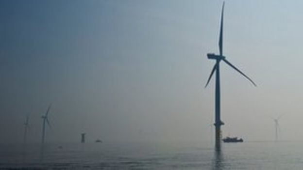 London Array wind farm opened by Prime Minister - BBC News