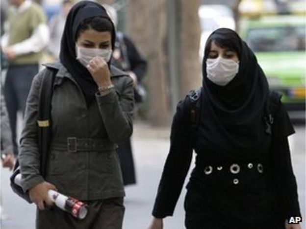 Iran pollution worsens as thousands die - BBC News