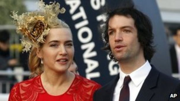 Kate Winslet: Husband Ned RocknRoll wins Sun photo battle - BBC News