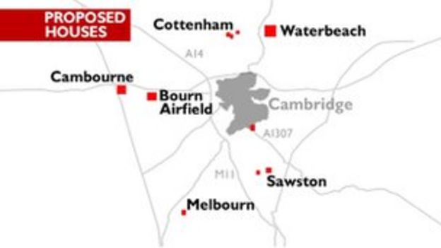 Public consultation on 9,000 new South Cambridgeshire homes - BBC News