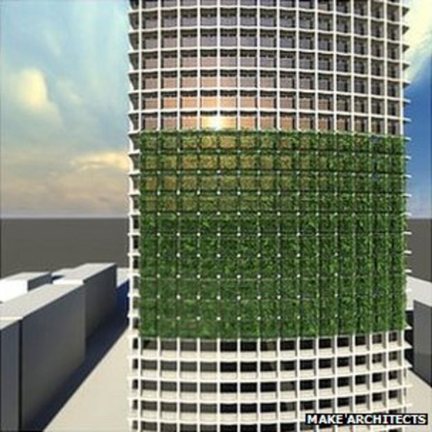 Edible edifice: Building the offices of tomorrow - BBC News