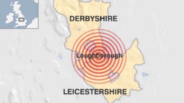 'Loud boom' as earthquake hits Nottinghamshire - BBC News