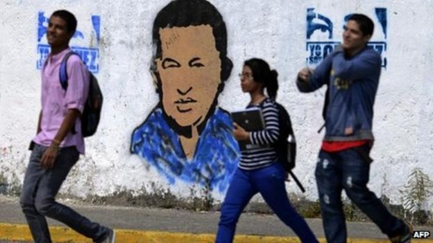 Hugo Chavez joking and laughing, says Venezuela minister - BBC News