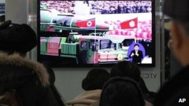 North Korea Warns South Over Un Sanctions Bbc News