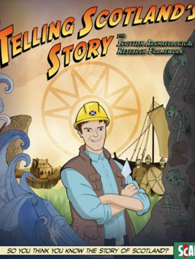 Scottish history told in graphic novel-style guide - BBC News