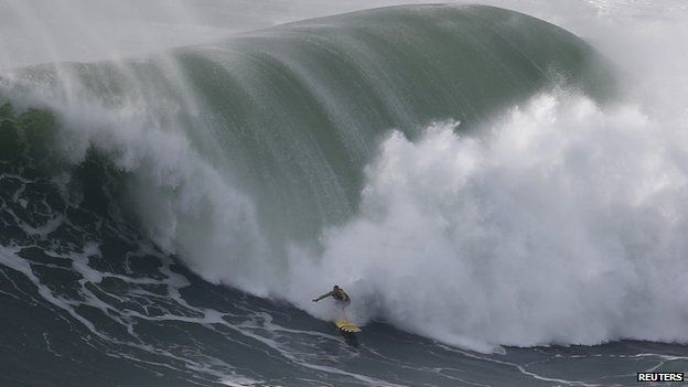Could big waves be big news for the Western Isles? - BBC News