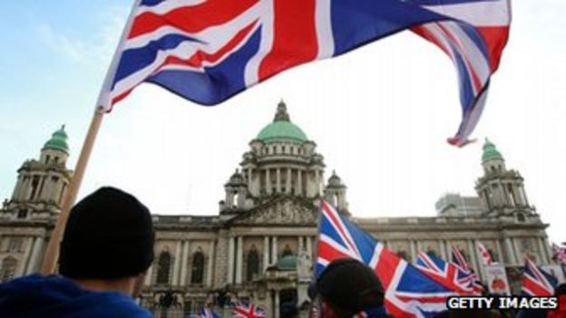 Union flag protests: Poll finds most want them to stop - BBC News
