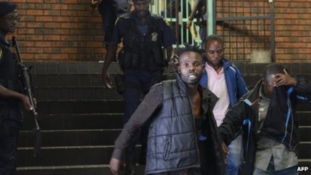 South Africa charges DR Congo 'rebels for coup plot' - BBC News