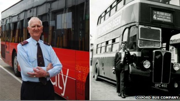 Bus man Arthur Pearson, 88, retires after 65 years - BBC News