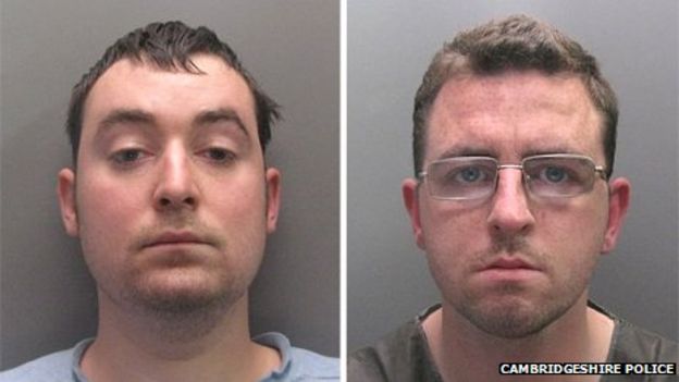 Chilford Hall barn arson: Two men jailed - BBC News