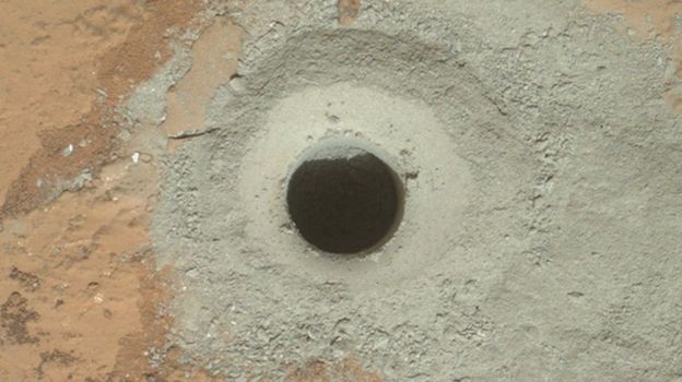 Mars pebbles prove water history - BBC News