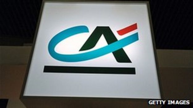 Credit Agricole reports record loss - BBC News