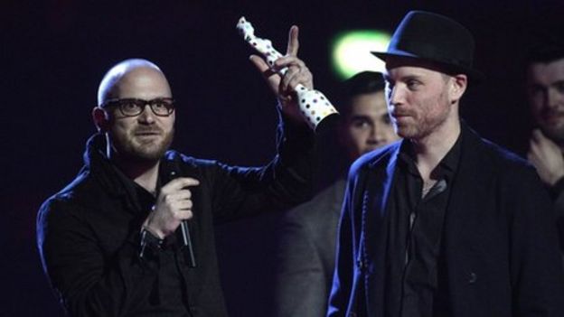 Coldplay 'pleased hard work honoured' at the Brit Awards - BBC News