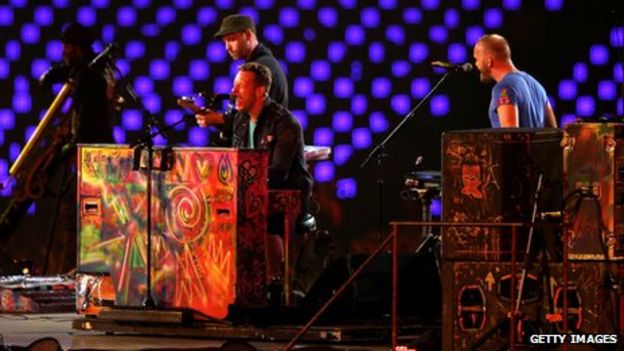Coldplay 'pleased hard work honoured' at the Brit Awards - BBC News