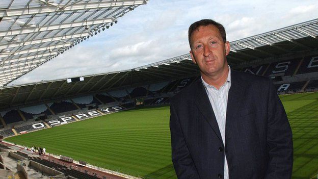 Swansea chairman Huw Jenkins took job because he was 'dull' - BBC Sport