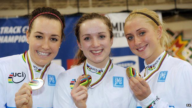 Gold for GB women at World Track Cycling Championships - BBC Newsround