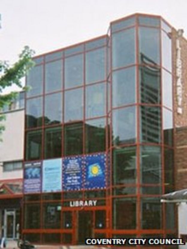 Coventry Central Library shuts for three weeks - BBC News