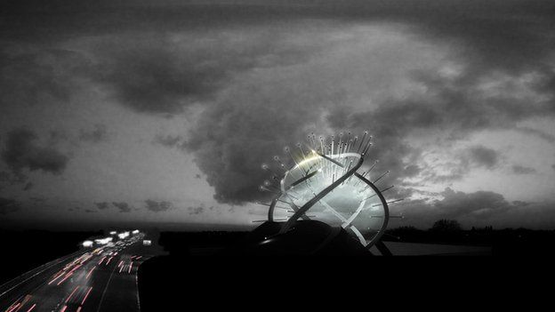 Star of Caledonia: Scotland-England landmark plan approved - BBC News