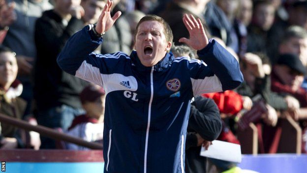 Hearts: Gary Locke wants second-half display replicated - BBC Sport