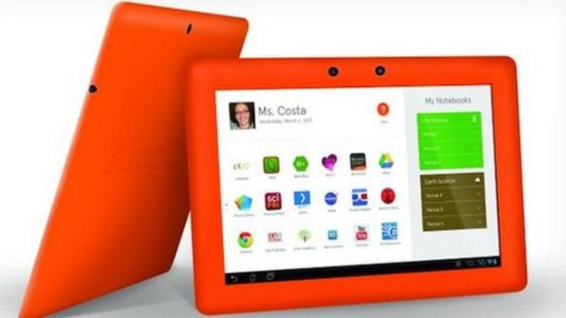Murdoch group unveils Amplify tablet for US schools - BBC News