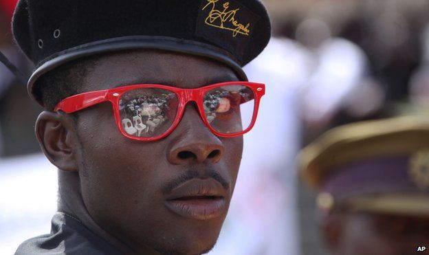 Battle for the R G Mugabe fashion label - BBC News