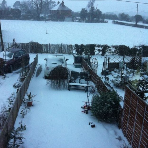 Your photos of the recent snow - BBC Weather
