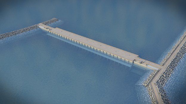 Tidal power generator unveiling hailed as landmark - BBC News