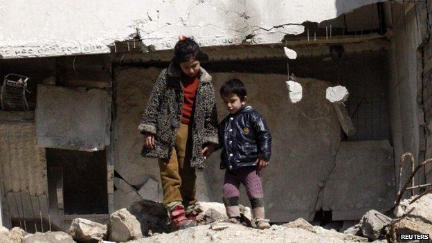 Two million Syrian kids face disease and hunger - BBC Newsround