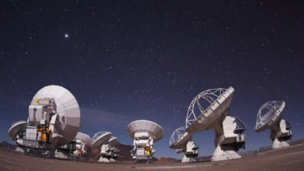 Alma telescope peers into space from Chile's mountains - BBC News