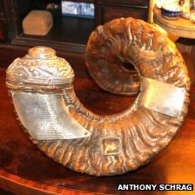 Oldest shinty trophy found on farm in Sutherland - BBC News