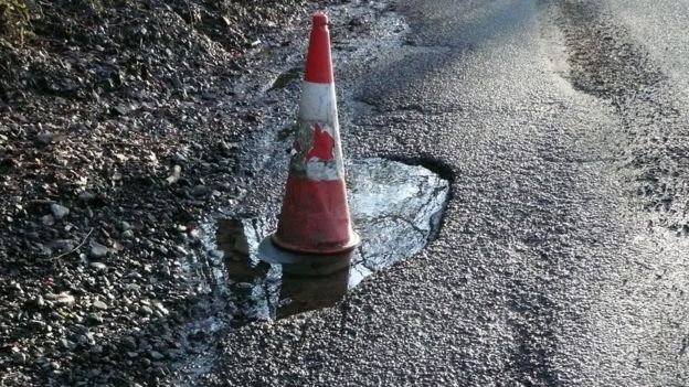 Potholes: Your photos - BBC News