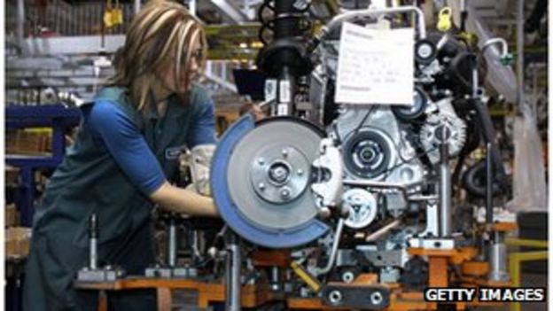 US factory output hit by 'severe weather' - BBC News